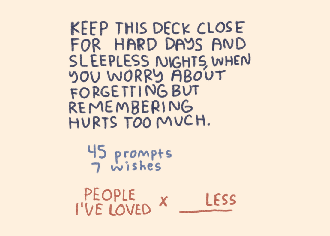 Sitting With Sadness Deck – People I've Loved